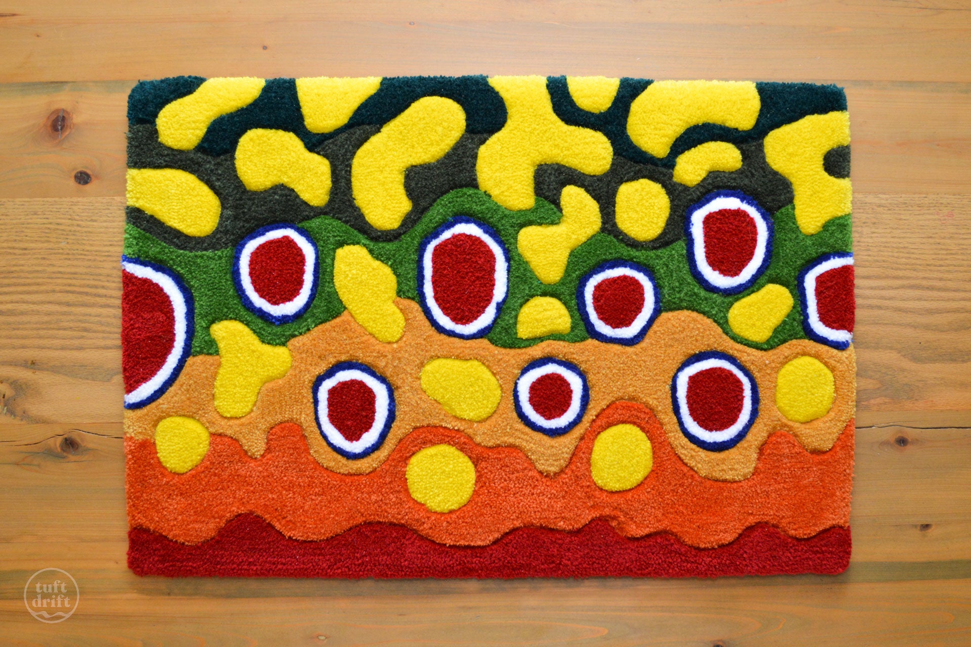 #004 Brook Trout Rug